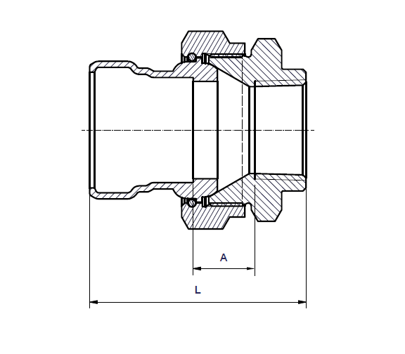 Mueller Streamline® STL Female Union (P x FPT) On Mueller Industries Inc.