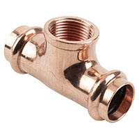 Mueller Streamline PRS™ Female Tee (PxPxFPT) SD On Mueller Industries Inc.